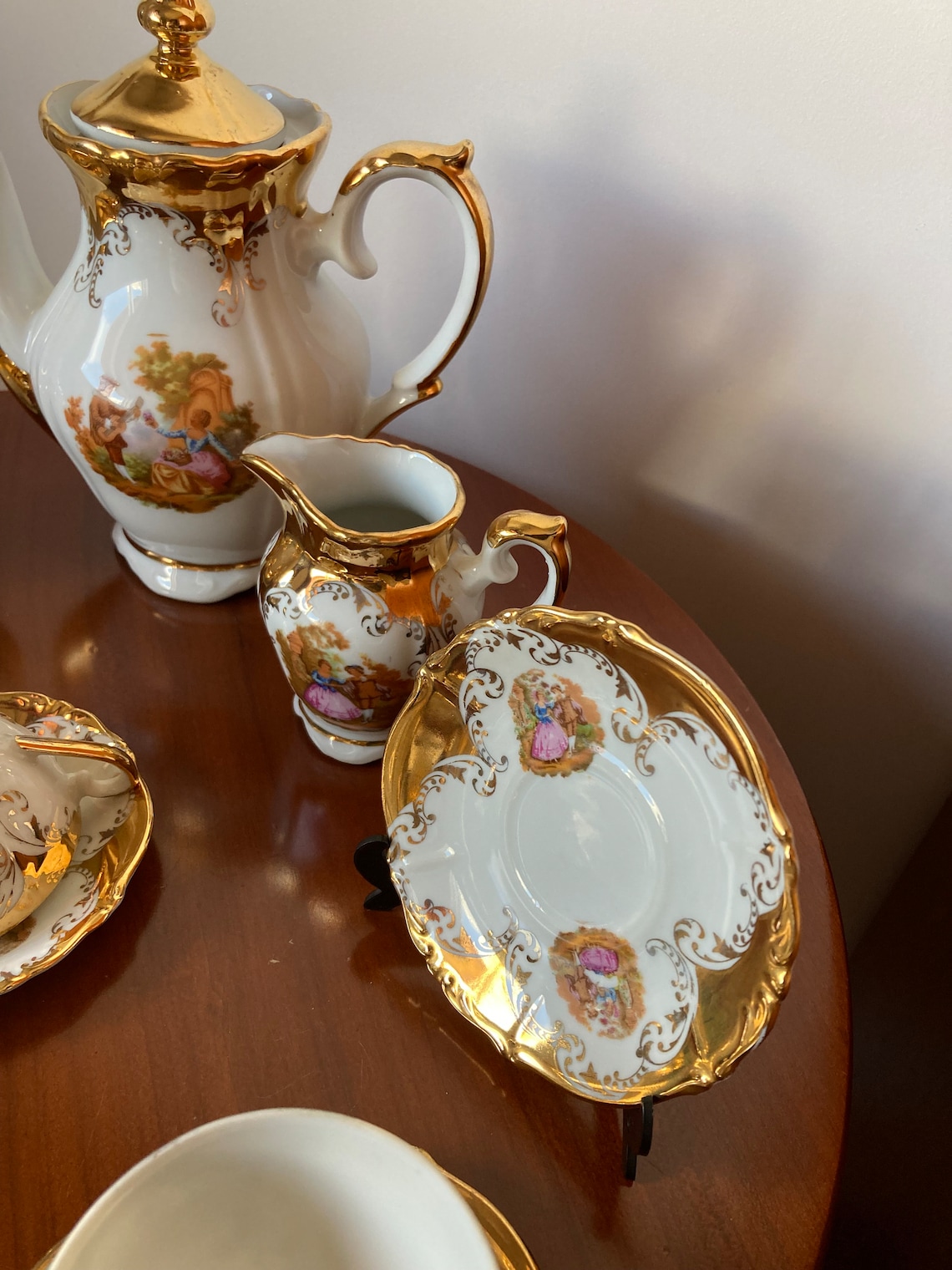 Antique Porcelain Gold Bavaria Coffee Set - Etsy
