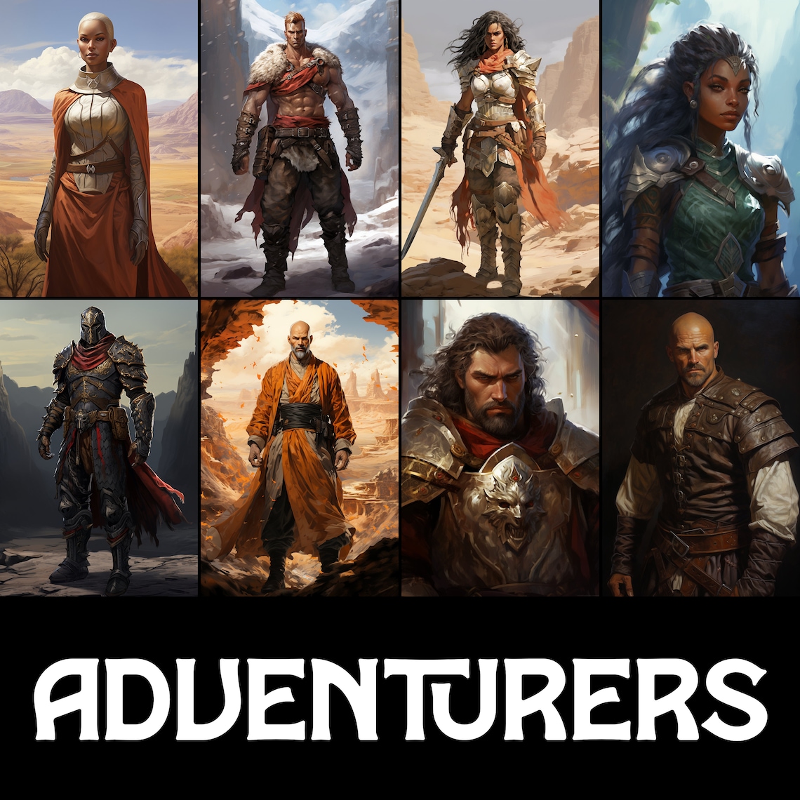 2100 Quality Portraits for Dnd & RPG Heroes and NPC - Etsy