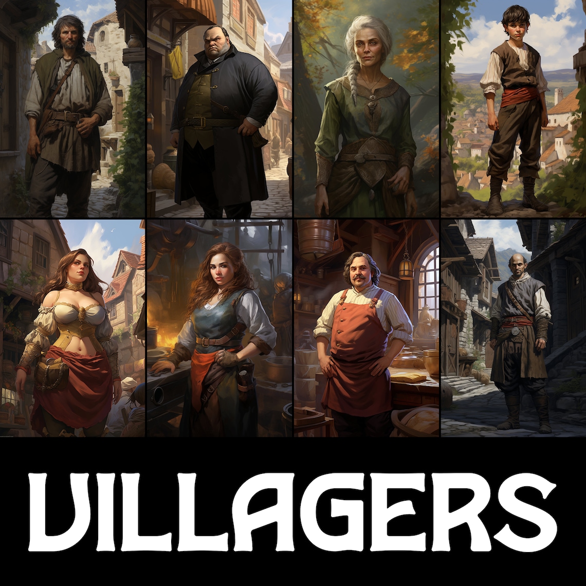 2100 Quality Portraits for Dnd & RPG Heroes and NPC - Etsy