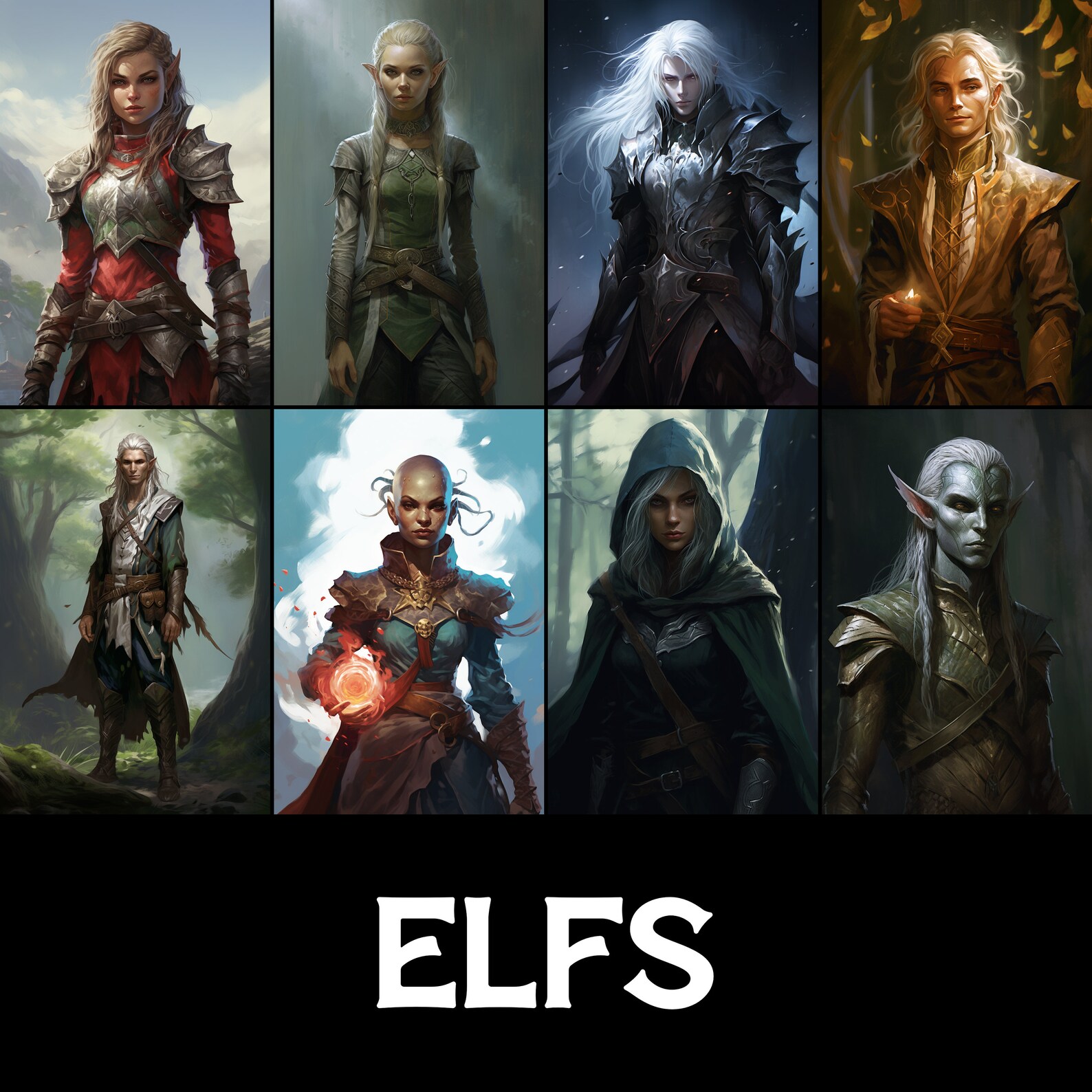 2100 Quality Portraits for Dnd & RPG Heroes and NPC - Etsy