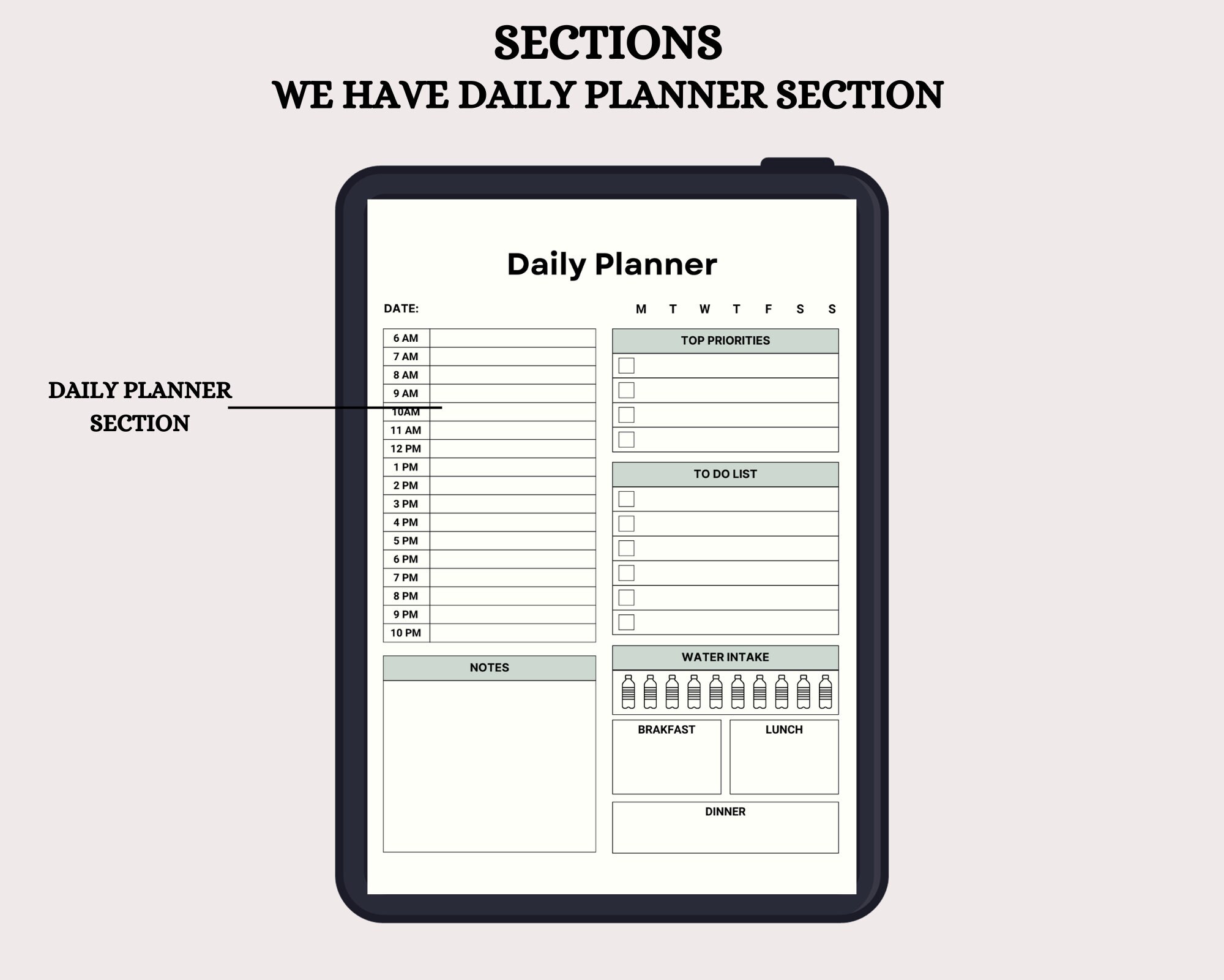 2024 Student Planner Printable Bundle, Study Organizer, Academic ...