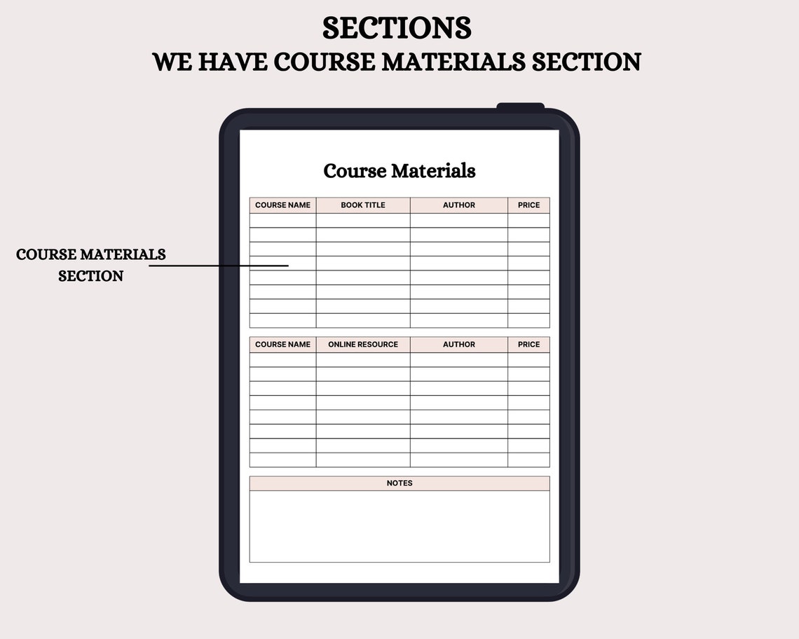Printable 2024 Student Bundle Planner, Study Planner Bundle, Academic ...