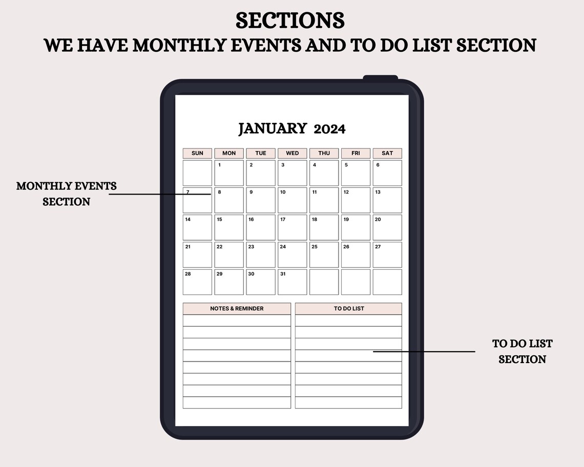 Printable 2024 Student Bundle Planner, Study Planner Bundle, Academic ...