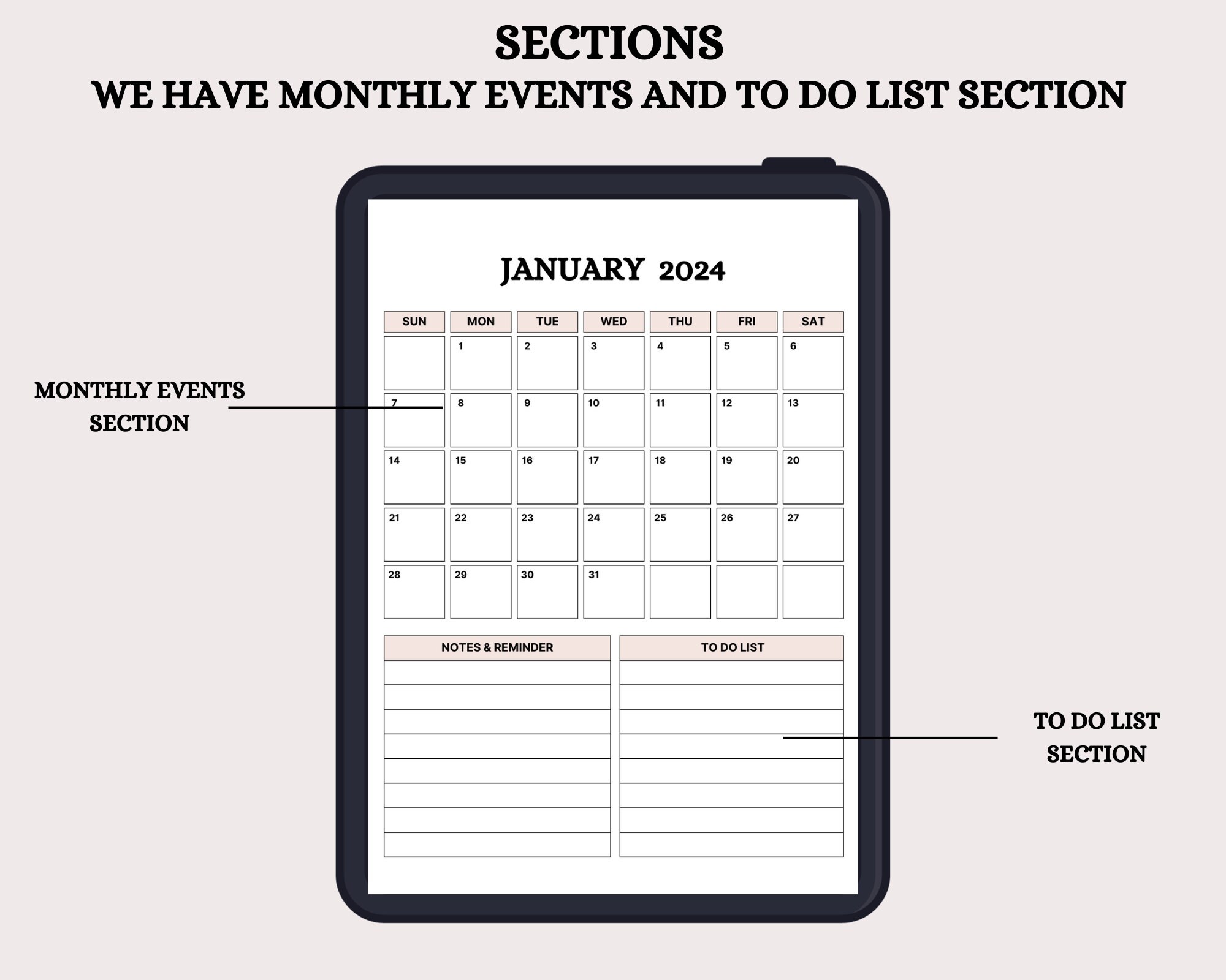 Printable 2024 Student Bundle Planner, Study Planner Bundle, Academic ...