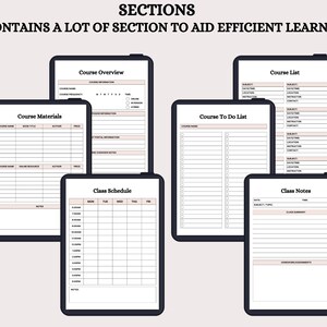 Printable 2024 Student Bundle Planner, Study Planner Bundle, Academic ...