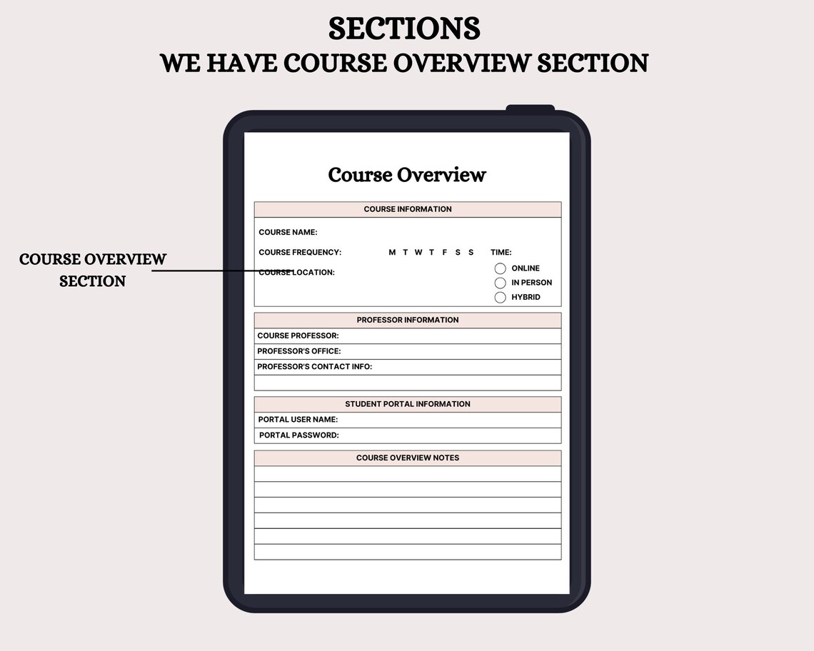Printable 2024 Student Bundle Planner, Study Planner Bundle, Academic ...