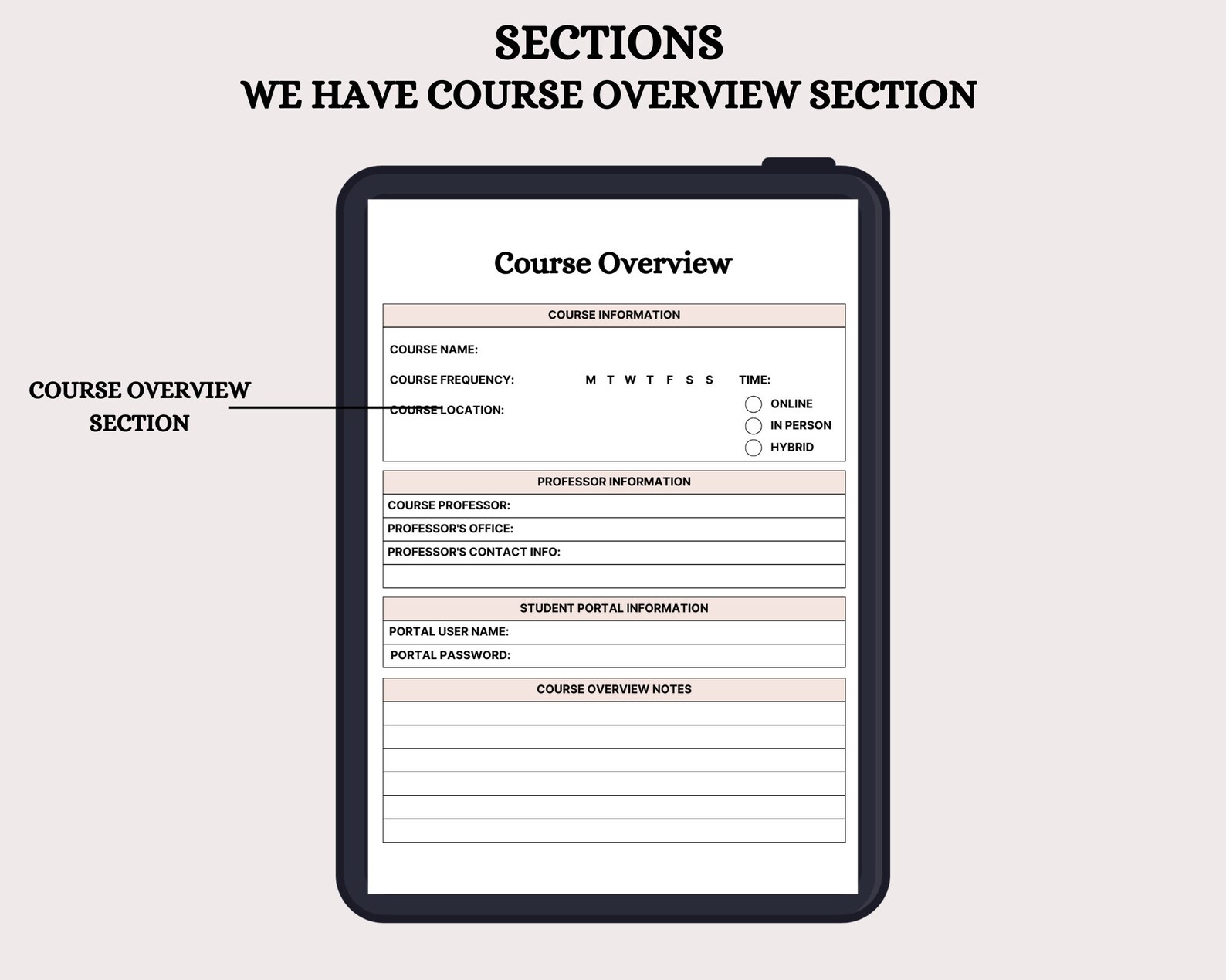 Printable 2024 Student Bundle Planner, Study Planner Bundle, Academic ...