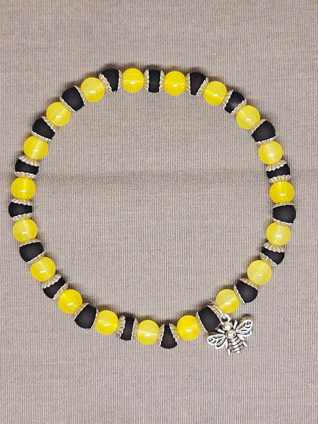 Buzzing Bumblebee Charm Bracelet, Handmade Gift for Bee Lovers ...