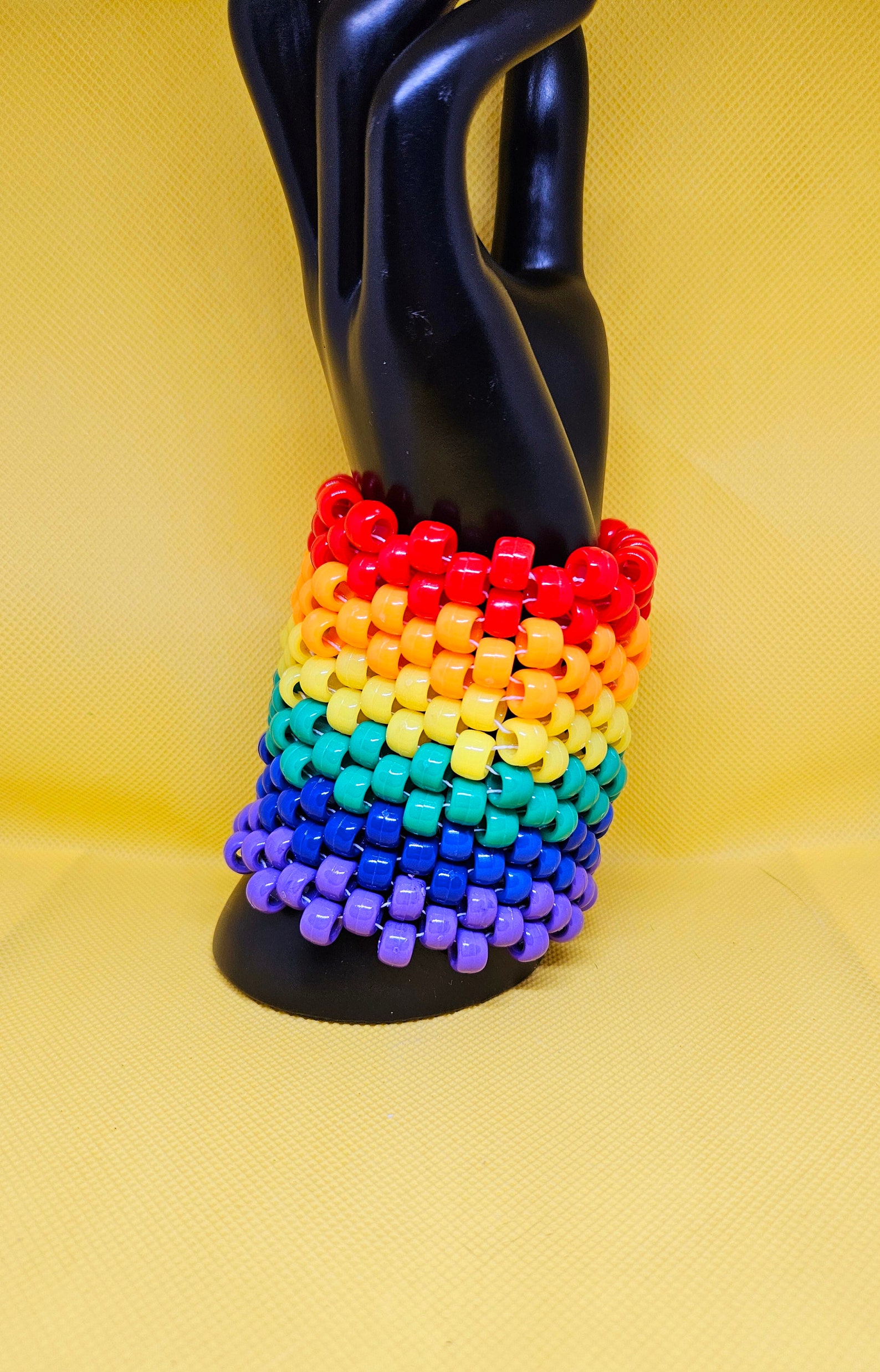 Pride Kandi Cuff Braclets A Bold Accessory for Pride Celebrations - Etsy