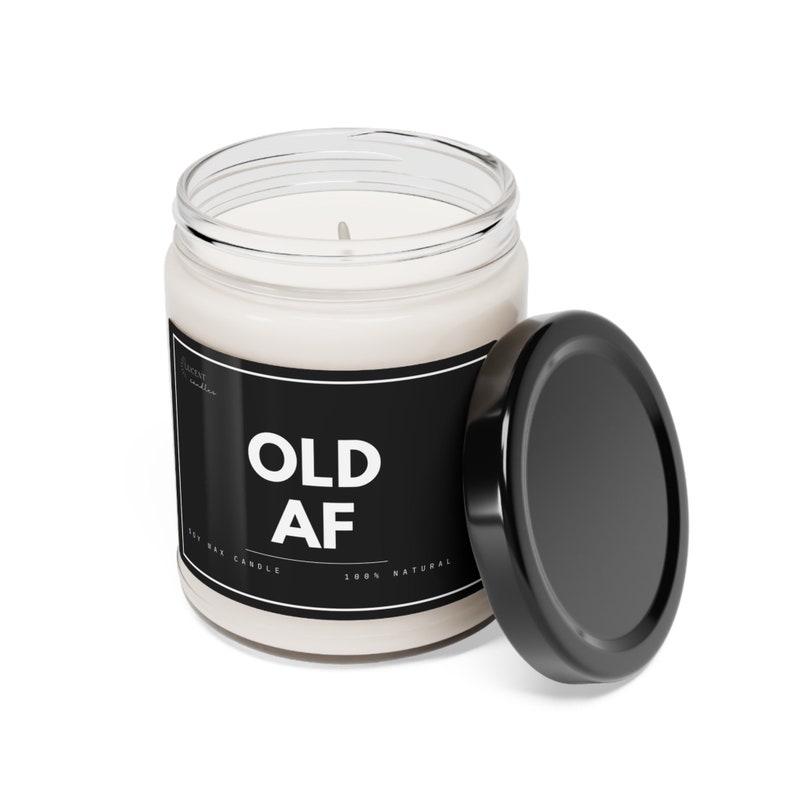 Old AF Funny Candle, Birthday Party Retirement Anniversary Gift for Mom ...