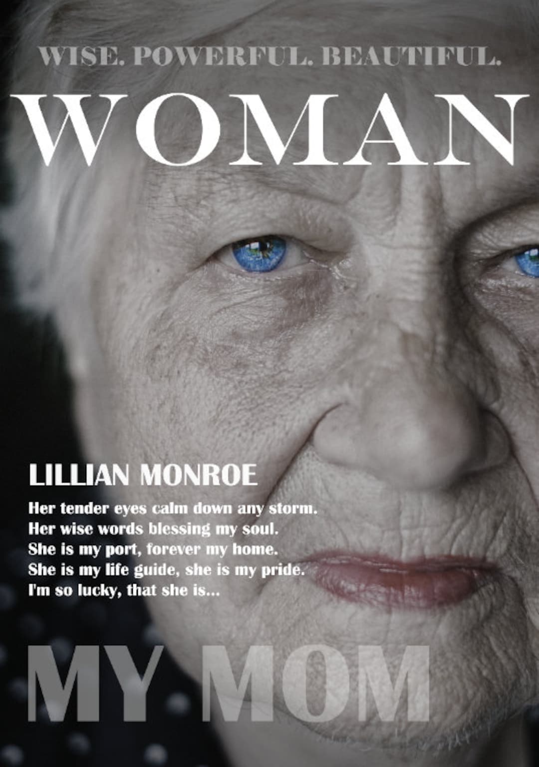 Custom Magazine Cover, Mother's Day, Personalised Design Gift, Gift for ...