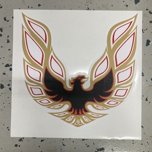Pontiac Trans Am Phoenix Floor / Wall Vinyl Decal - Etsy