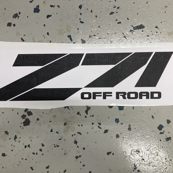 Z71 Decal - Etsy