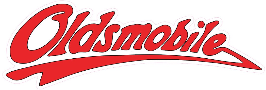 Oldsmobile Script Floor / Wall Vinyl Decal 24" or 48" - Etsy