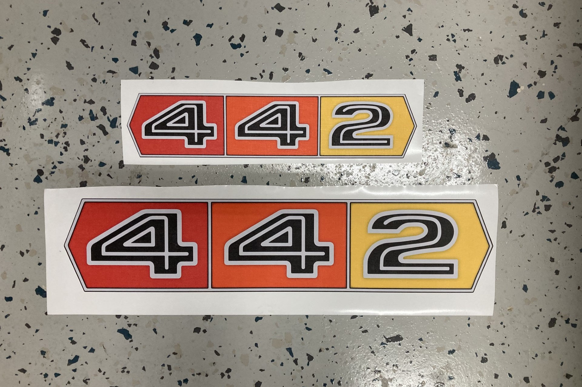 Oldsmobile 442 Floor / Wall Vinyl Decal - Etsy