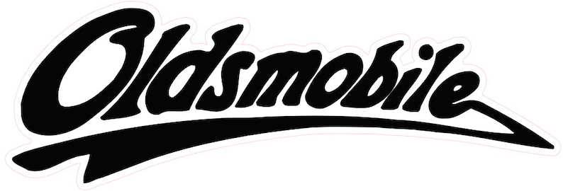 Oldsmobile Script Floor / Wall Vinyl Decal 24" or 48" - Etsy