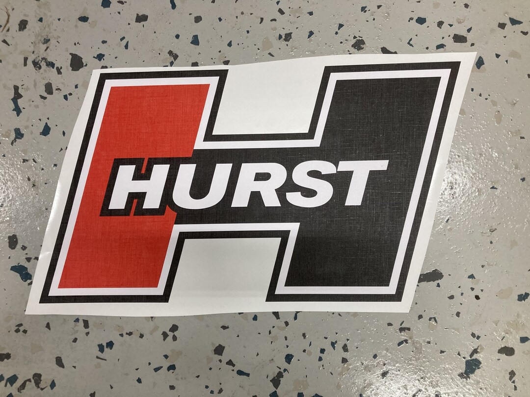 Hurst Floor / Wall Vinyl Decal - Etsy