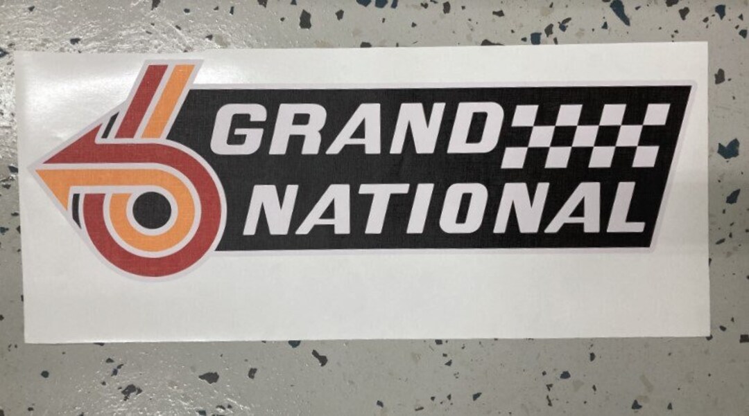 Buick Grand National Floor / Wall Decal Vinyl - Etsy