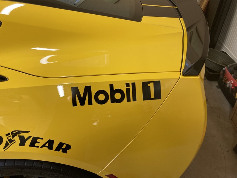 Mobile 1 Vinyl Racing Decal (pair) - Etsy