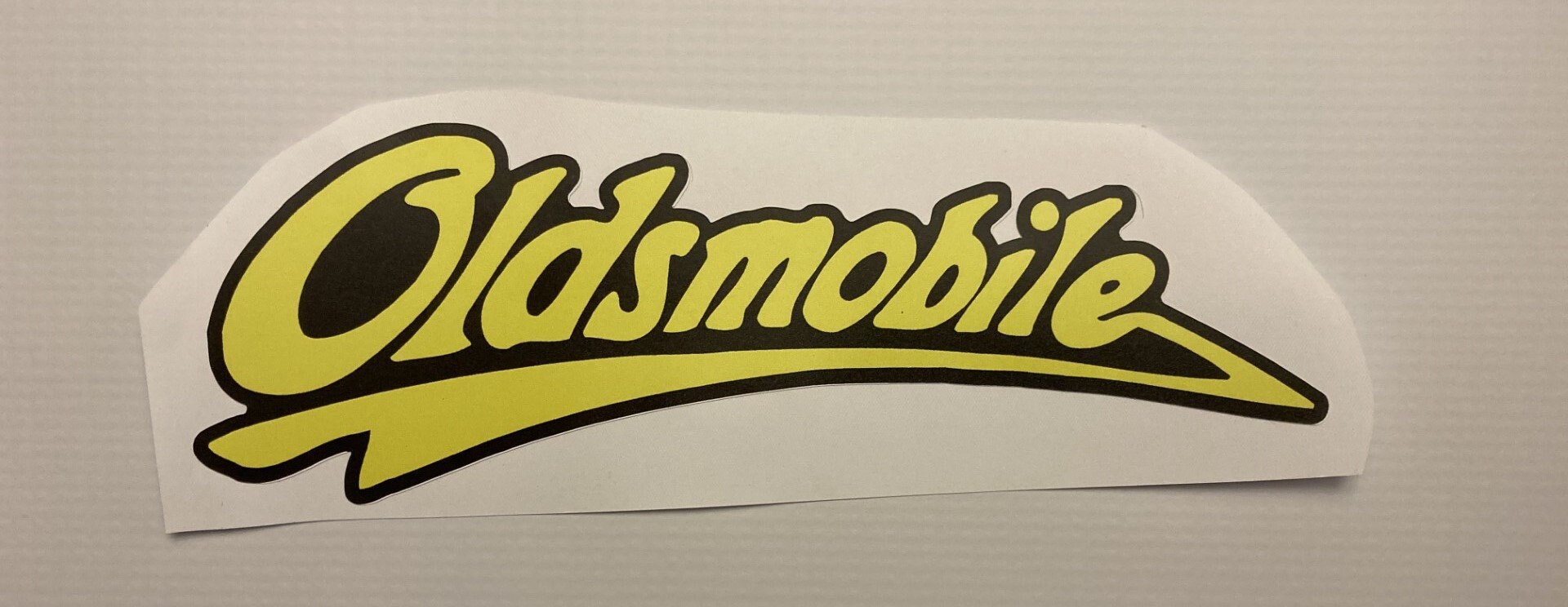 Oldsmobile Script Vinyl Sticker - Etsy