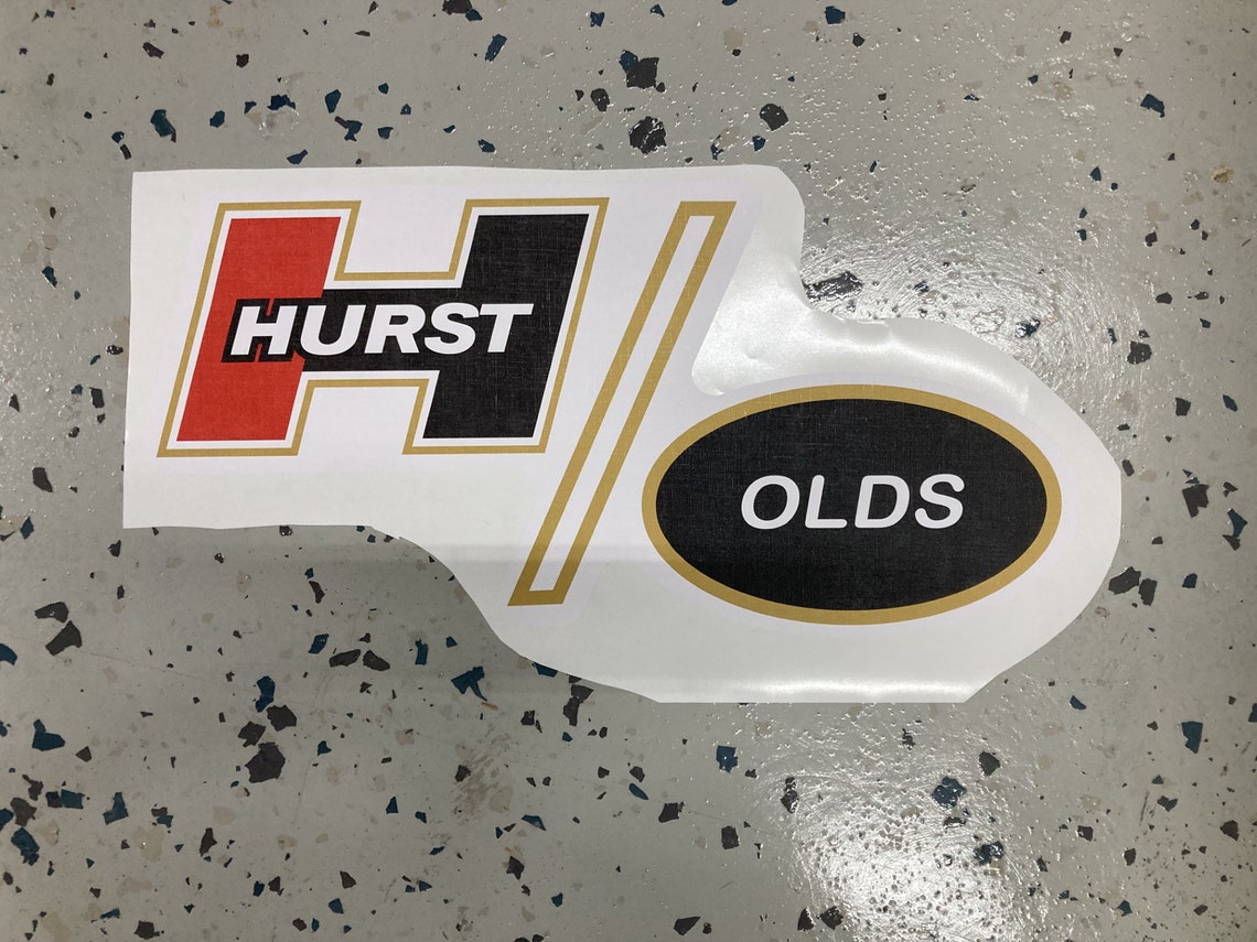 Hurst Olds Floor / Wall Decal - Etsy