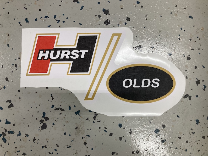 Hurst Olds Floor / Wall Decal - Etsy
