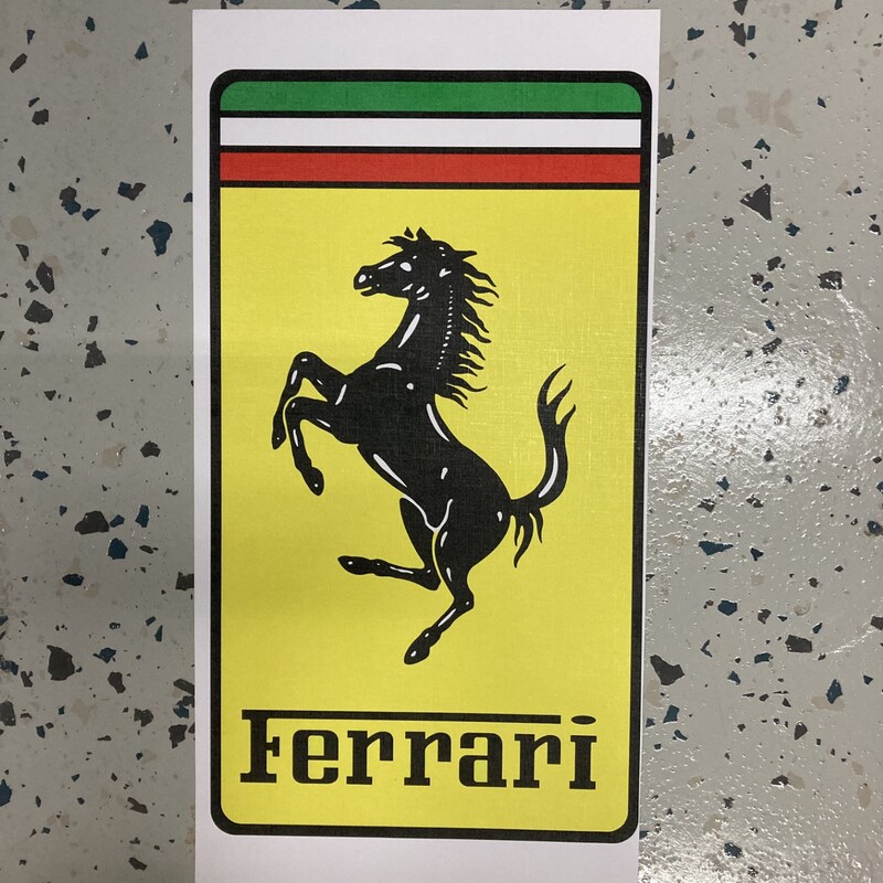 Ferrari Sign - Etsy