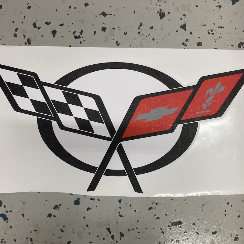 Corvette Wall Decals - Etsy