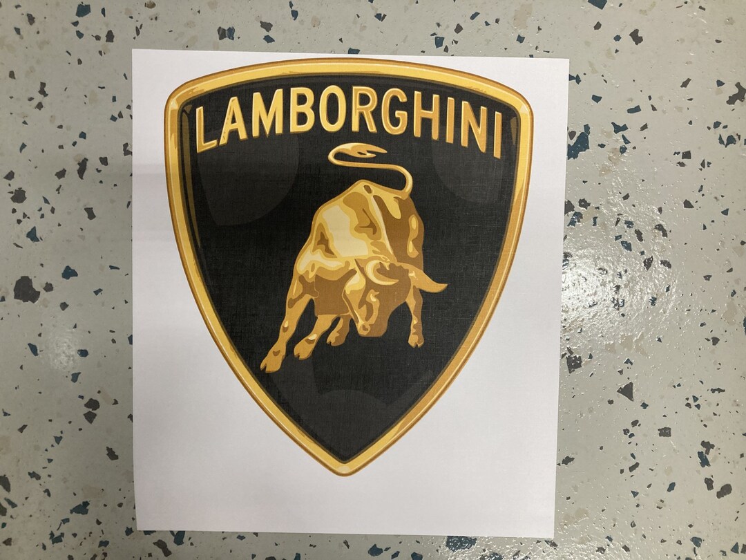 Lamborghini Floor / Wall Decal Vinyl - Etsy