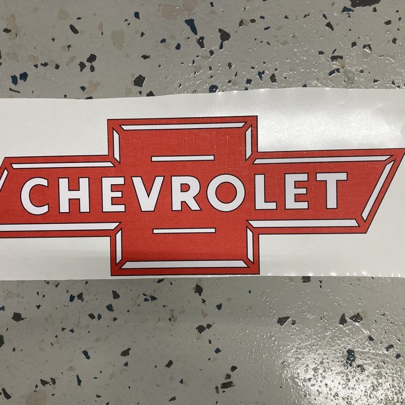 Chevrolet Decal - Etsy