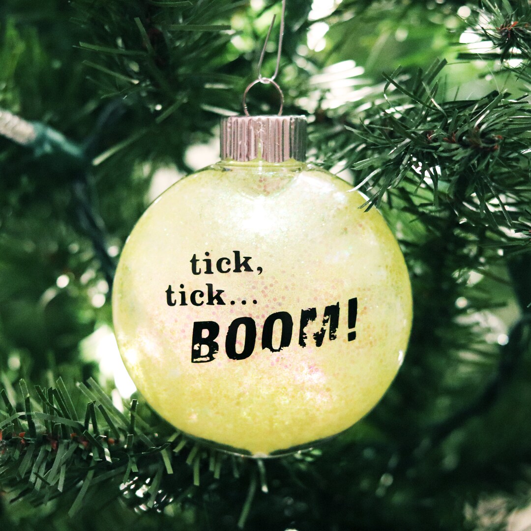 Broadway Christmas Tree Ornament Tick, Tick... Boom Musical - Etsy