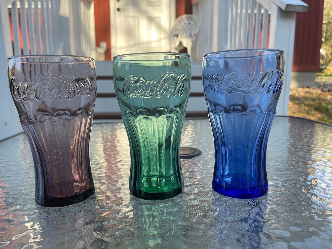Vintage Three Color ( Bottle Green, Amber Brown, Cobalt Blue) Coca Cola ...