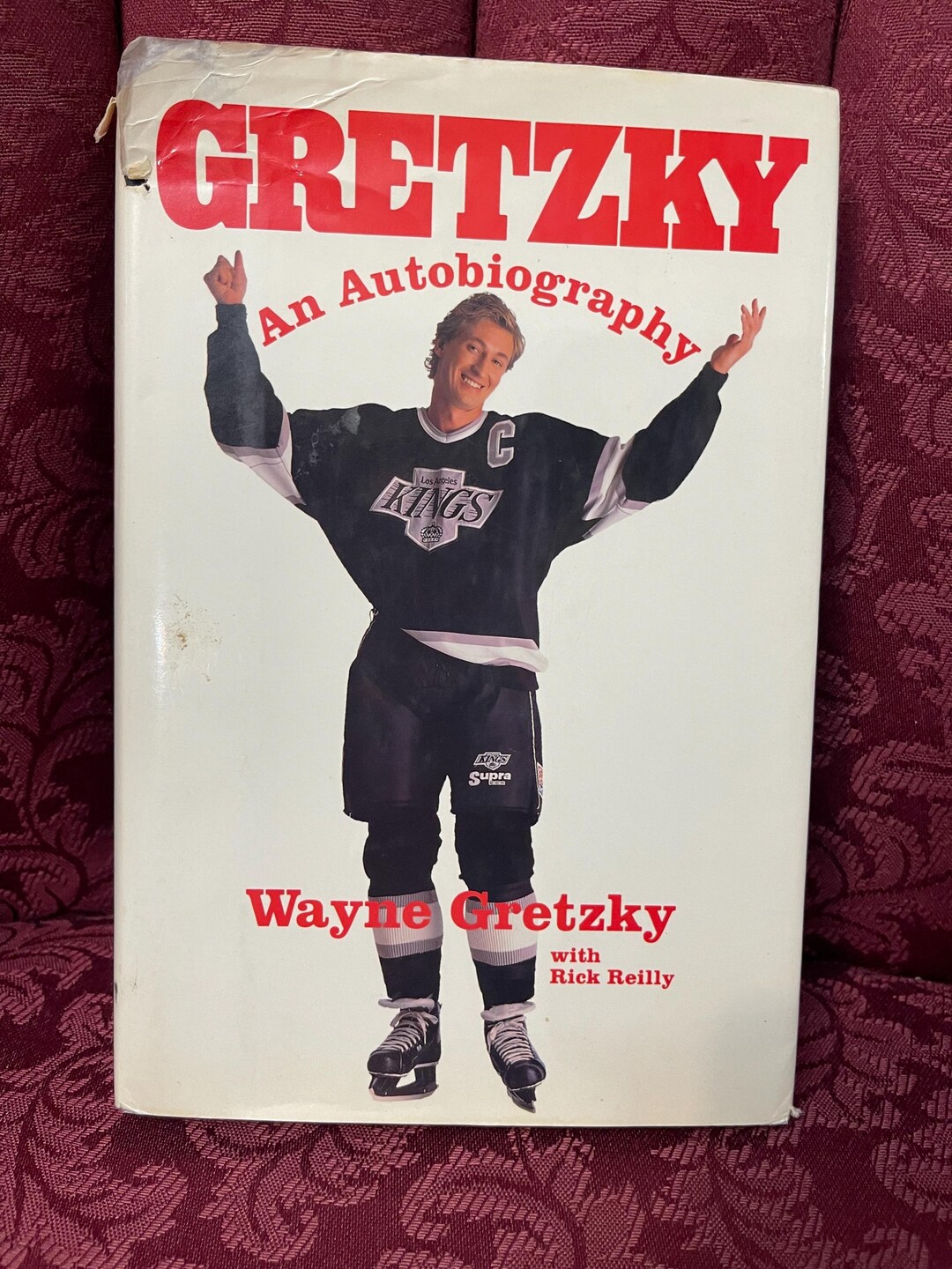 Vintage 1990 GRETZKY an Autobiography by Wayne Gretzky.signed. - Etsy