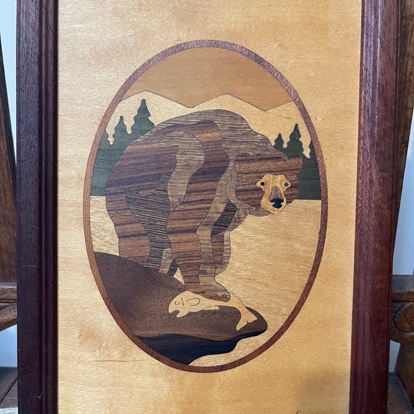 Wood Inlay Picture - Etsy