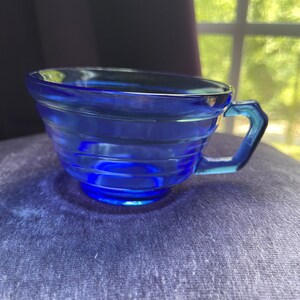 Vintage 1990 Set of Four Cobalt Blue Coffee Cups 6 Ounces.very Durable ...