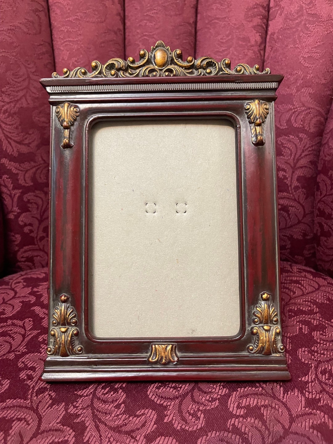 Vintage 1990 Traditional Design Picture/photo Frame About 10”x 7”( 4.5 ...