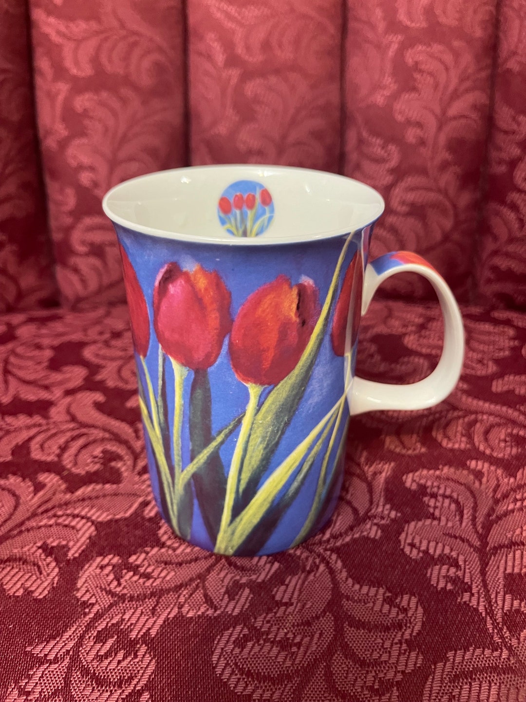 Vintage 1990 Ashdene of Australia Fine Bone China Mug 10oz.tulips ...
