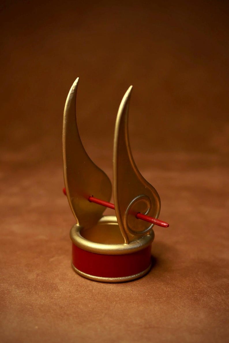 Fire Nation Royal Headpiece - Avatar Roku Inspired Cosplay Crown ATLA ...