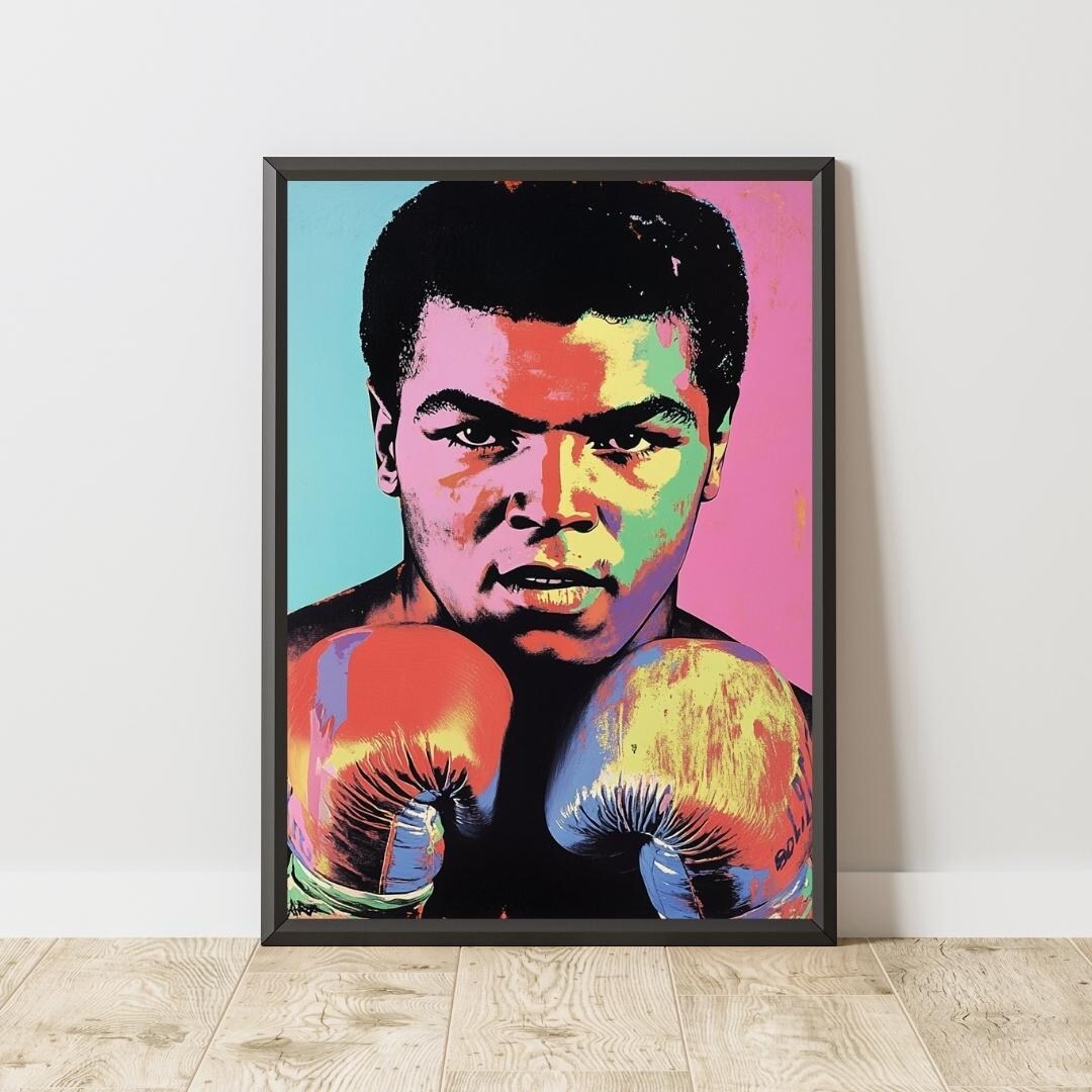 Muhammad Ali Poster, Muhammad Ali Print, Muhammad Ali Wall Art, Vintage ...
