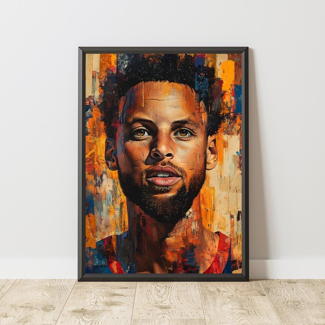 Stephen Curry Poster, Stephen Curry Print, Stephen Curry Wall Art ...