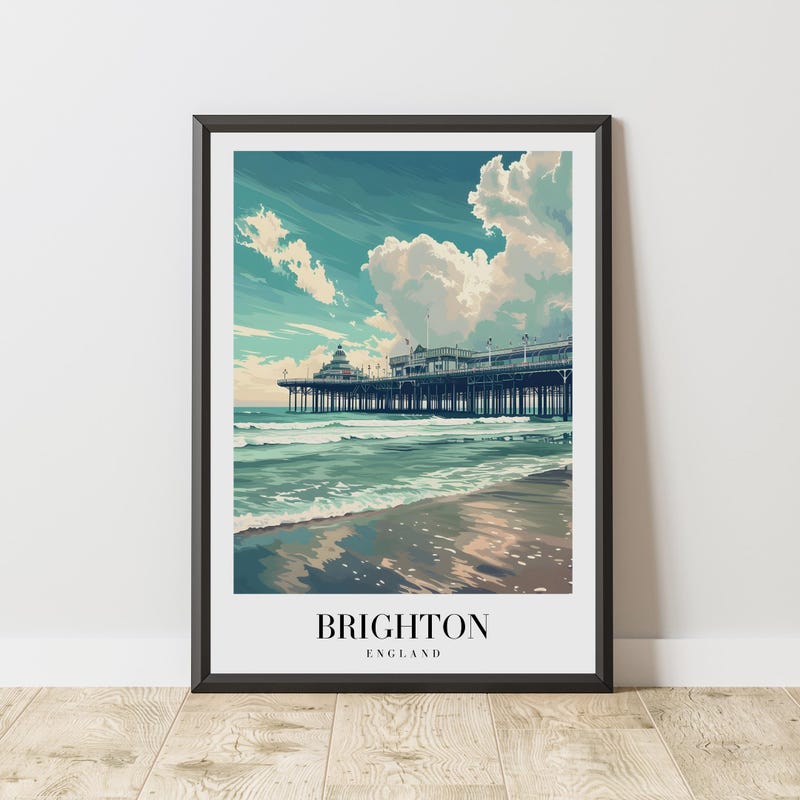 Brighton Pier Posters - Etsy