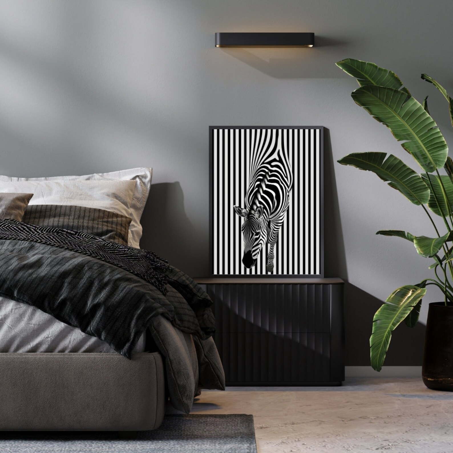 Zebra Poster, Zebra Print, Zebra Wall Art, Animal Poster, Animal Print ...