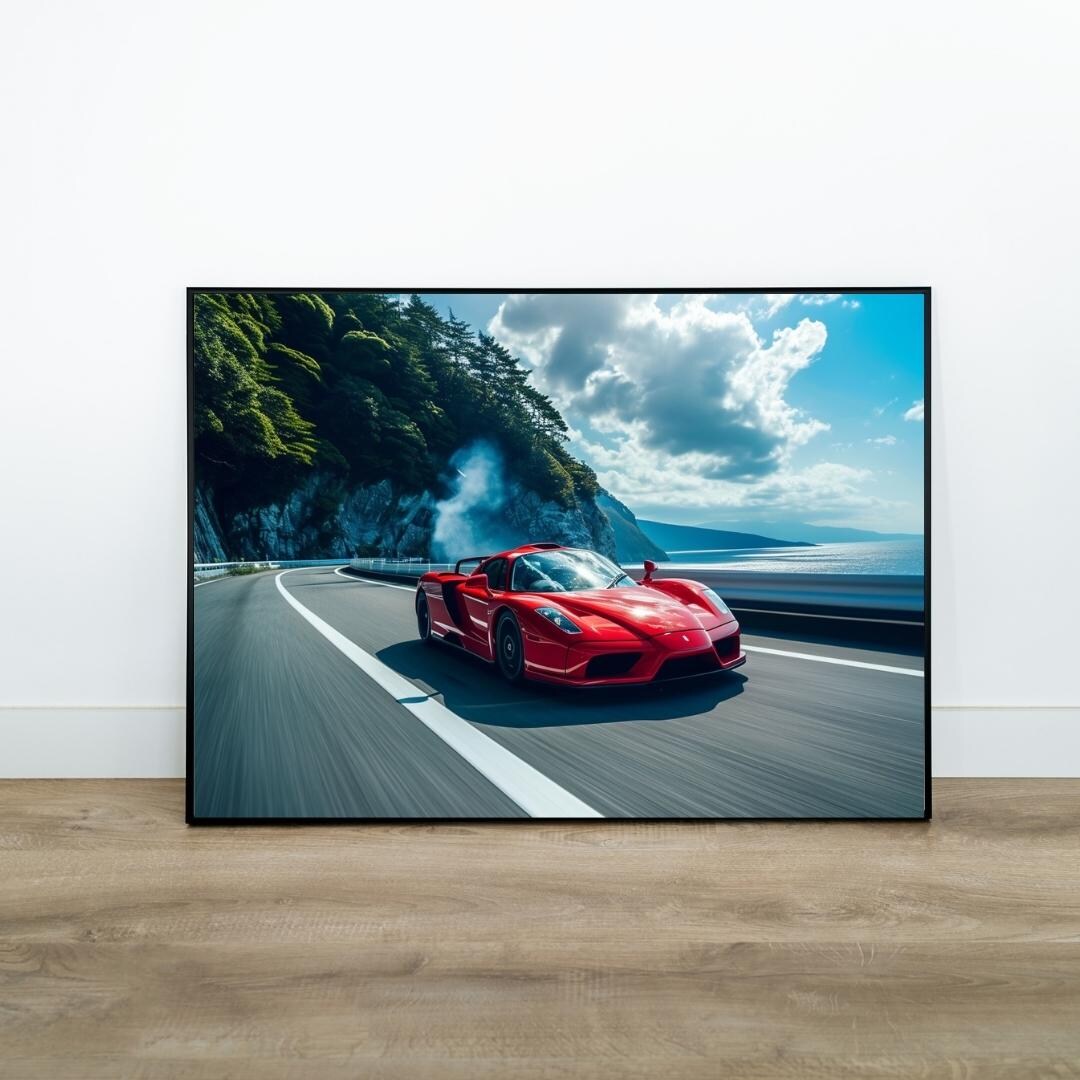 Buy Ferrari Poster, Ferrari Print, Ferrari Wall Art, Sports Car Poster ...