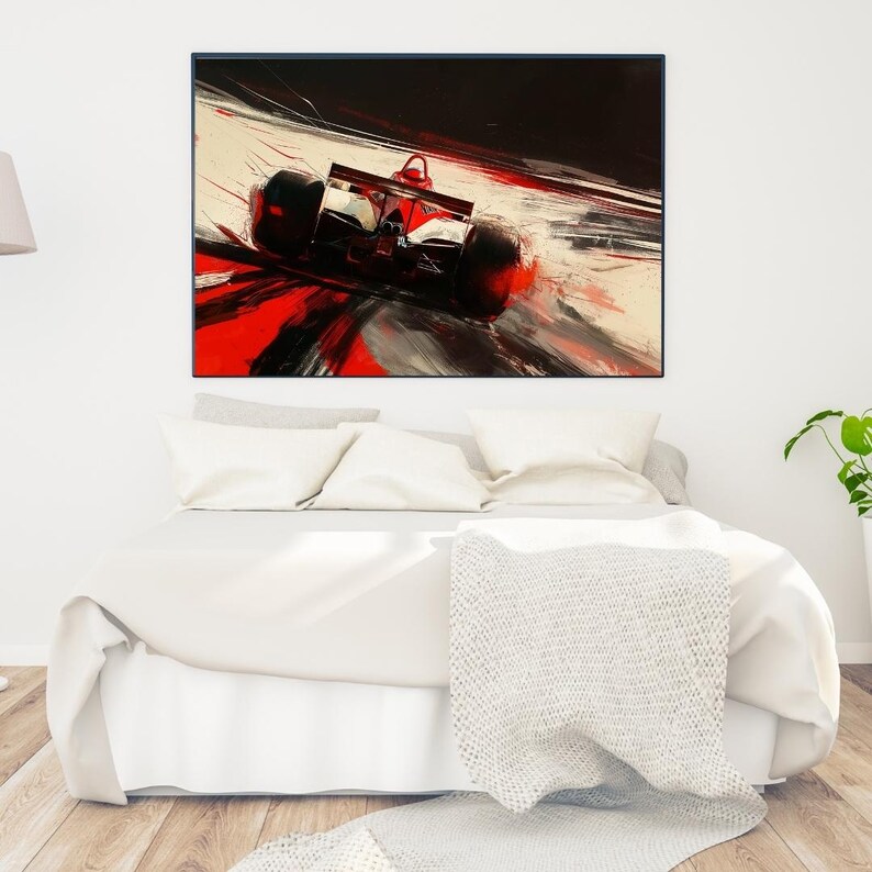 Formula 1 Poster, Formula 1 Print, Formula 1 Wall Art, Formula One ...