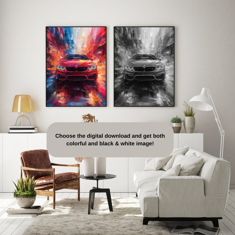 BMW Poster, BMW Print, BMW Wall Art, Sports Car Poster, Sports Car Print, Sports Car Wall Art ...