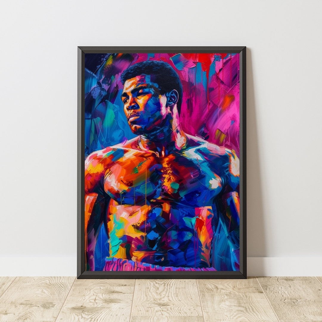 Muhammad Ali Poster, Muhammad Ali Print, Muhammad Ali Wall Art, Vintage ...