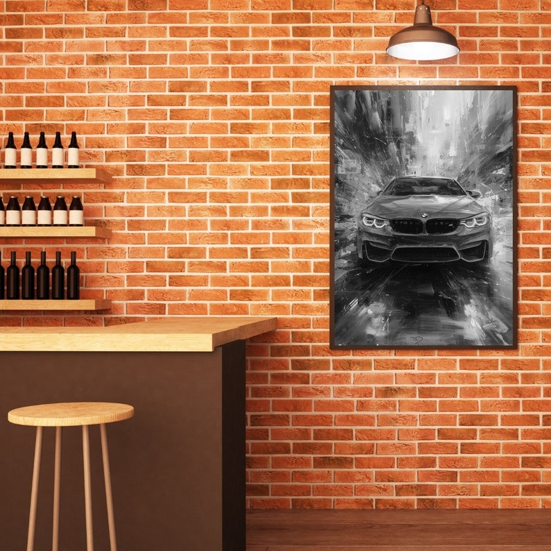 BMW Poster, BMW Print, BMW Wall Art, Sports Car Poster, Sports Car Print, Sports Car Wall Art ...