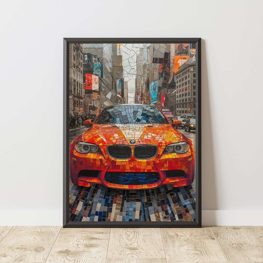 BMW Poster, BMW Print, BMW Wall Art, Sports Car Poster, Sports Car ...