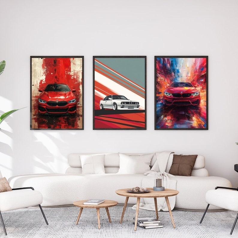 BMW Poster, BMW Print, BMW Wall Art, Sports Car Poster, Sports Car Print, Sports Car Wall Art ...