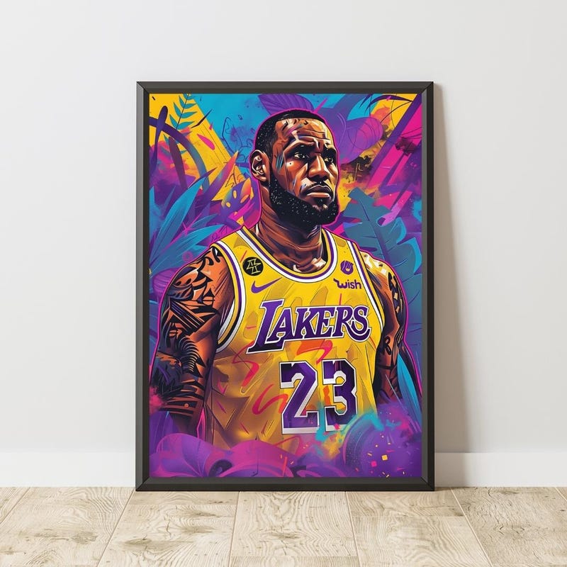 Nba Wall Art - Etsy